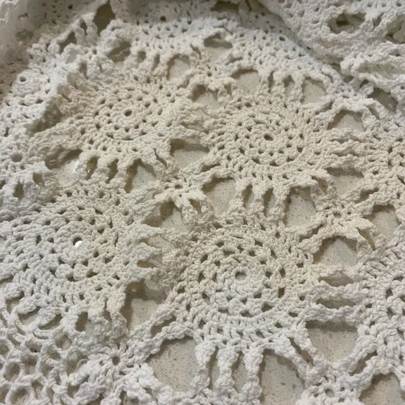 Oval Tablecloth Crochet Pattern